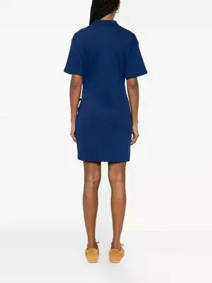 Polo Ralph Lauren Draped-panel Mini Dress - Blue
