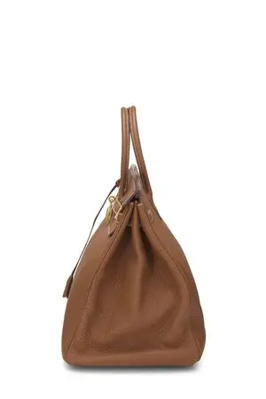 Hermès - Hermès Gold Fjord Birkin 40