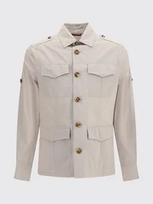 Brunello Cucinelli Cotton Blend Lightweight Jacket