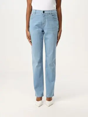 Women's Straight Blue Jeans