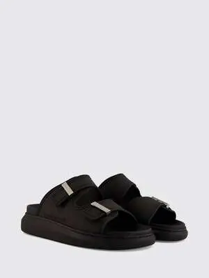 Alexander McQueen Hybrid Rubber Sandals - Black