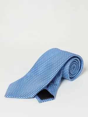 Zegna ZEGNA Neck Tie Gnawed Blue
