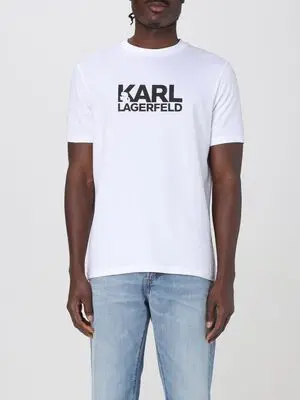 Men's Karl Lagerfeld White T-shirts