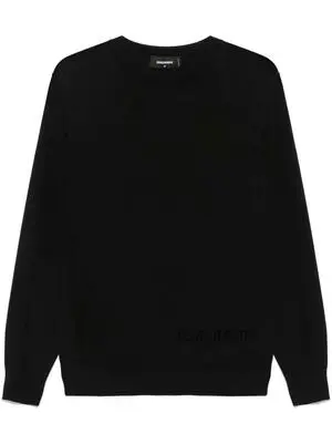 Dsquared2 Flocked Logo Sweater