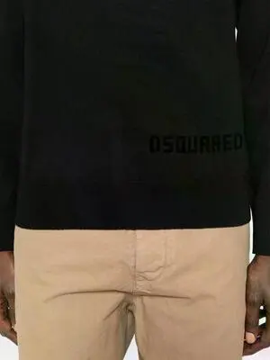 Dsquared2 Flocked Logo Sweater