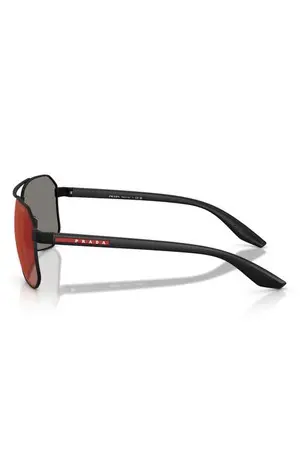 Prada 62mm Pilot Sunglasses