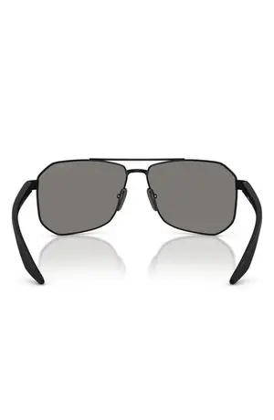 Prada 62mm Pilot Sunglasses