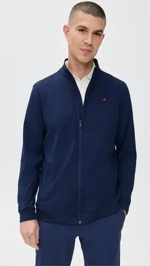 REDVANLY Wilder Lightweight Jacket - Midnight Navy