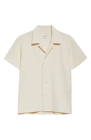 SECOND / LAYER Avenue Camp Shirt - White 0053