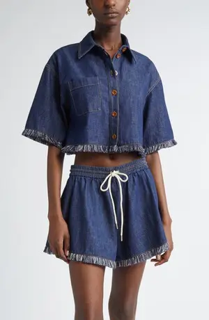 Zimmermann Fringe Shirts For Women