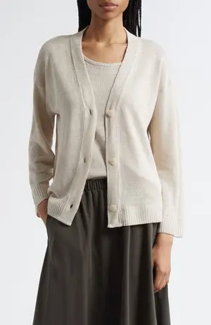MM BY MAX MARA Alacre Linen Cardigan