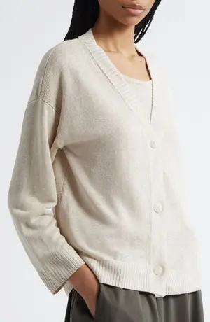 MM BY MAX MARA Alacre Linen Cardigan