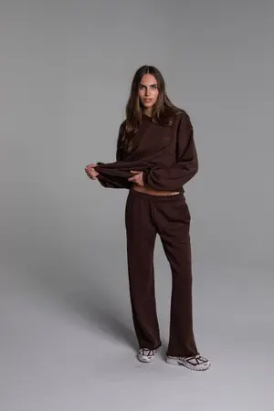 LDMA Heritage Cotton Terry Hoodie - Coffee