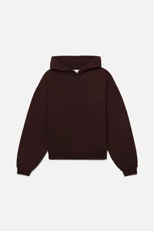 LDMA Heritage Cotton Terry Hoodie - Coffee