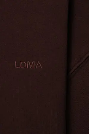 LDMA Heritage Cotton Terry Hoodie - Coffee