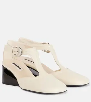 Jil Sander Mary Jane Pumps