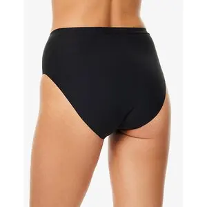Chantelle Soft Stretch High-cut Stretch-woven Briefs - Black
