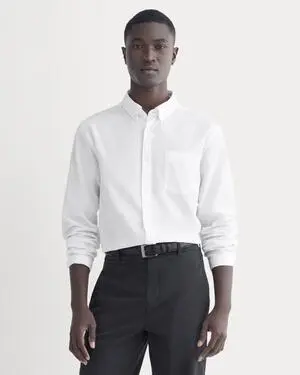 Everlane Washed Poplin Shirt - White