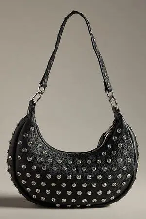 Retrofete Maybelle Rhinestone Studded Shoulder Bag