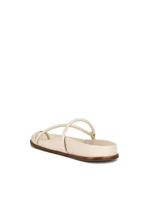 EMME PARSONS Bari Slide - Ivory Nappa