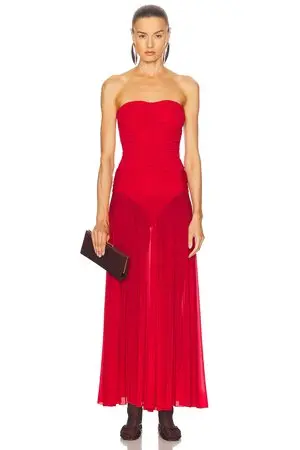 Magda Butrym Strapless Dresses