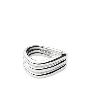 Missoma Rhodium-plated Rings