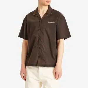 REPRESENT Script Camp Collar Shirt