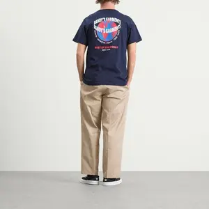 RANDY'S GARMENTS World Graphic T-shirt Presented By - Navy