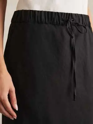 REISS Roxi Slip Midi Skirt