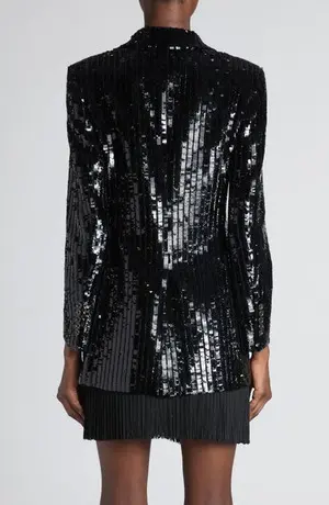 TOM FORD Sequin Striped Blazer