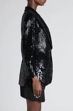 TOM FORD Sequin Striped Blazer