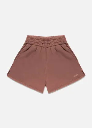 LDMA Heritage Sport Shorts - Espresso Rose