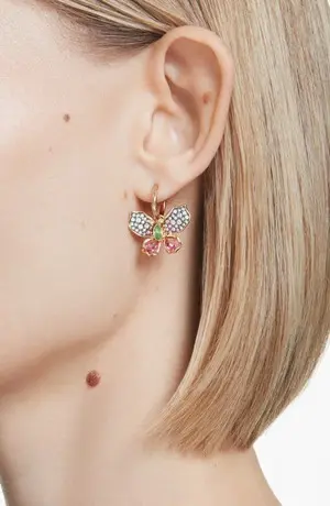 SWAROVSKI Idyllia Butterfly Stud Earrings