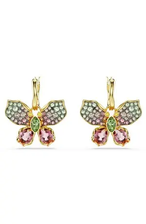 SWAROVSKI Idyllia Butterfly Stud Earrings