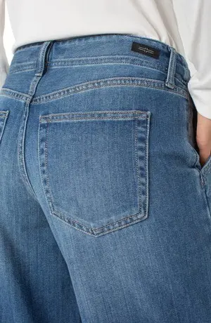 LIVERPOOL High-waist Wide-leg Jeans