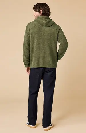 SOFTIES Solid Marshmallow Hoodie - Olive