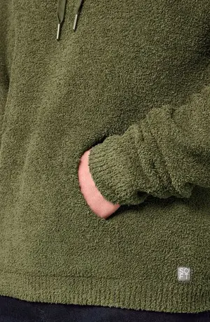 SOFTIES Solid Marshmallow Hoodie - Olive