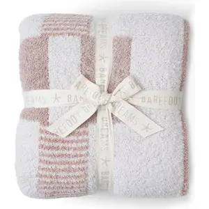 Barefoot Dreams Cozychic® Tile Check Throw Blanket - Willow Multi