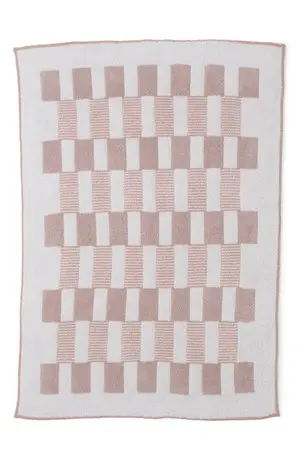 Barefoot Dreams Cozychic® Tile Check Throw Blanket - Willow Multi