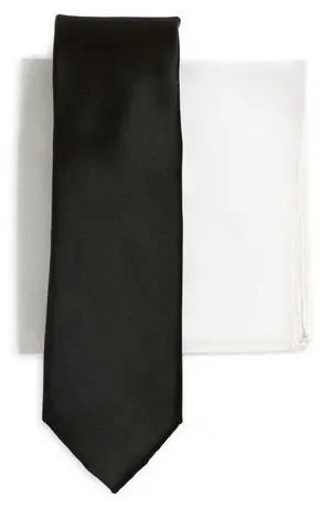 Nordstrom Silk Tie & Pocket Square Set