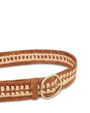 Gerard Darel Paloma Raffia Belt