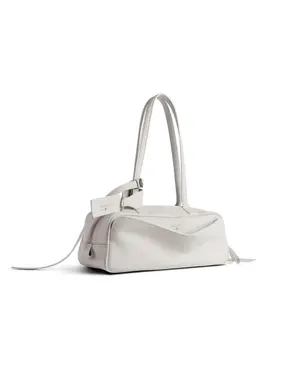 Balenciaga Carrie Bowling Bag - White