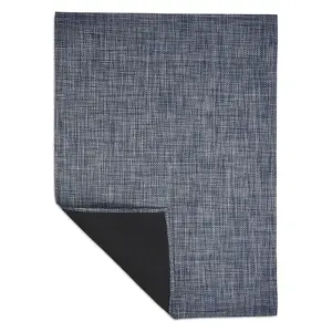 CHILEWICH Basketweave Floormat, 26 X 72 - Denim