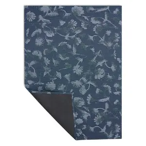 CHILEWICH Botanic Rug, 35 X 48 - Indigo