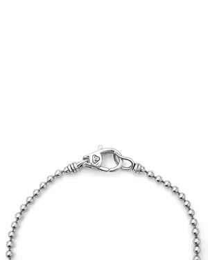 Lagos Sterling Caviar Spark Diamond Bracelet