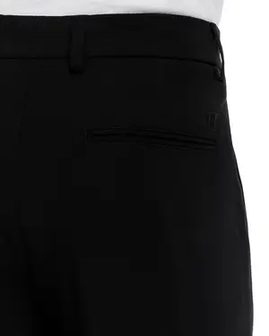 LES DEUX Como Regular Fit Suit Pants - Black