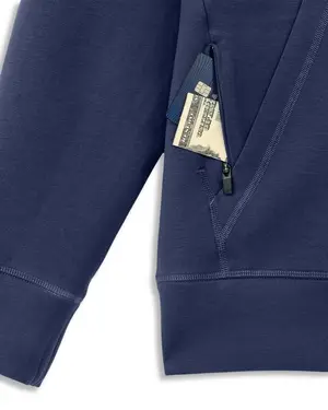 Ten Thousand Midweight Tech Hoodie - Navy