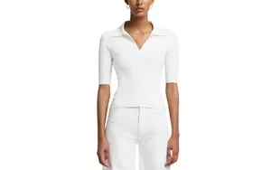 7 For All Mankind Lotta Wide Leg Jeans - Sugar