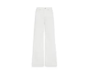 7 For All Mankind Lotta Wide Leg Jeans - Sugar