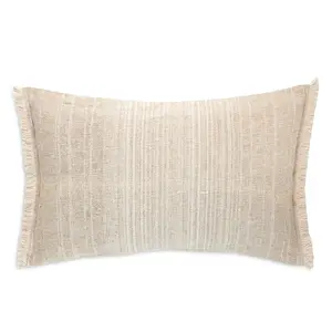 ANNIE SELKE Oliver Ombre Decorative Pillow Cover, Lumbar - Natural